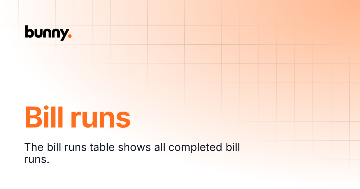 Bill runs | Using Bunny